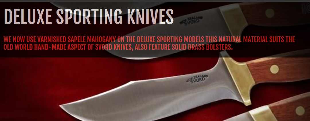 Deluxe Sporting Knives – www.BraveTheWilderness.ca